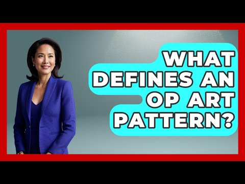 What Defines An Op Art Pattern? - I'm a 60s Baby