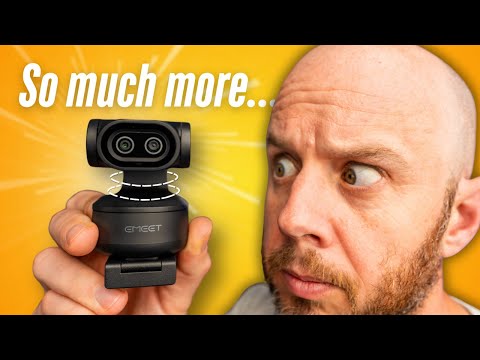 This webcam shocked me - the EMEET PIXY!