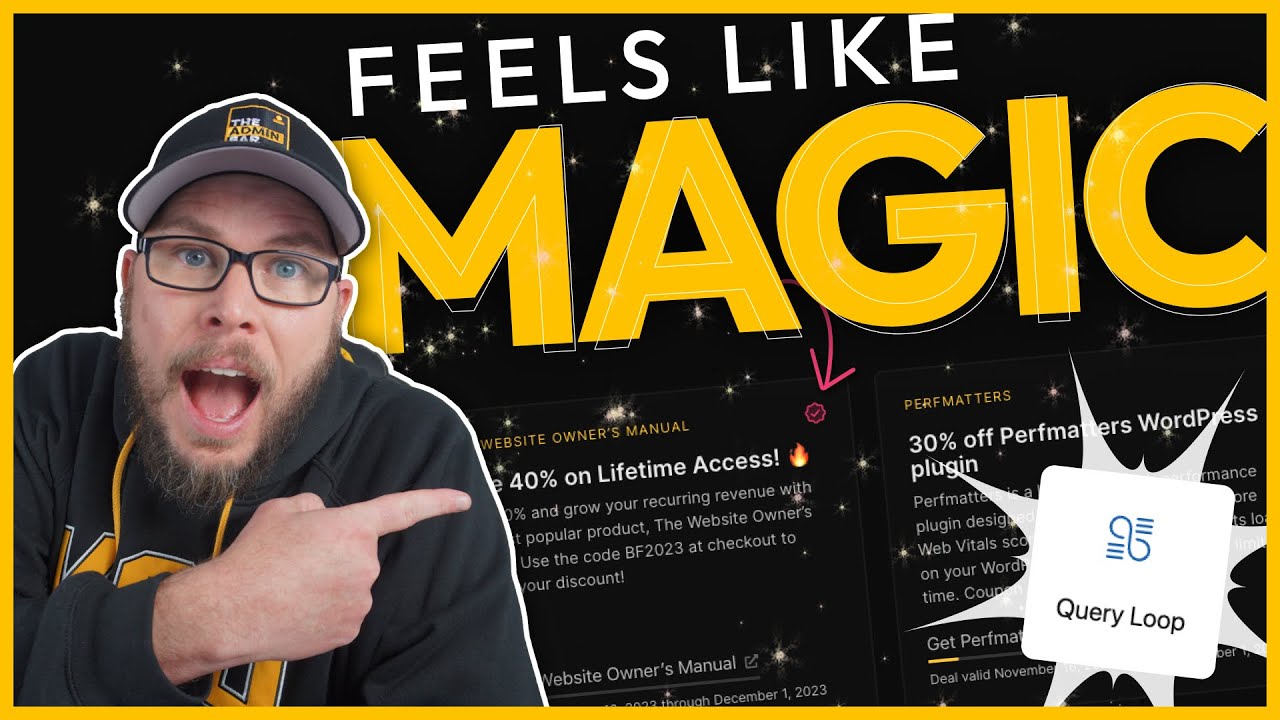 Unlock wizard mode with query loops & this cool taxonomy trick! (target specific posts in your loop)