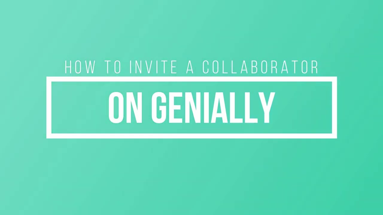 Add Collaborator on Genially