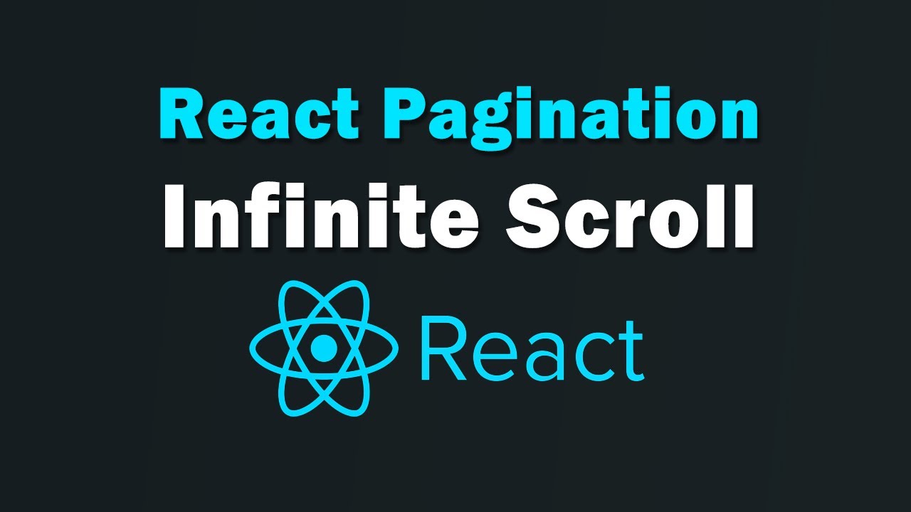 React Pagination - Infinite Scroll with React Hooks