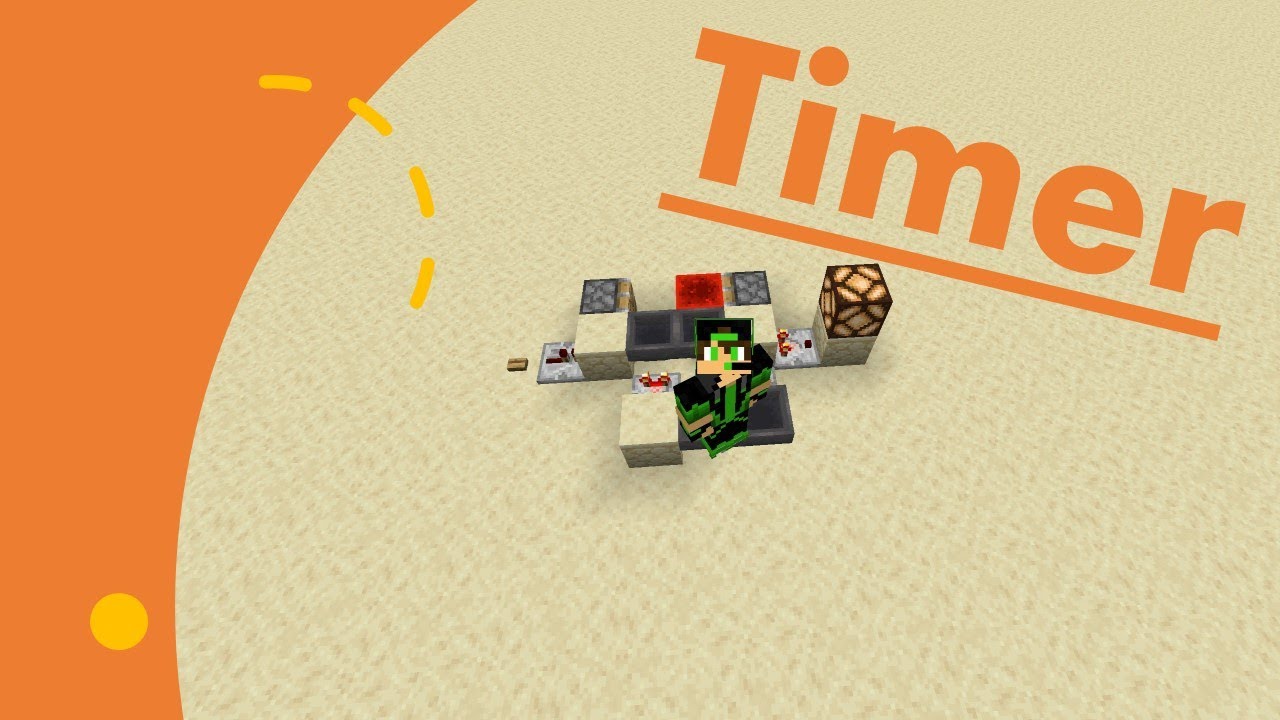 Einstallbarer Redstone -Timer [Tutorial]