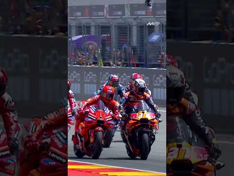 Marc & Pedro bumping elbows! 💥 | 2025 Aragon GP