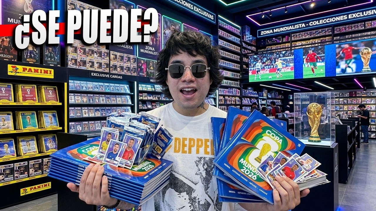 I bought and completed the 2026 World Cup sticker album in less than 12 hours | Peru version | Wa...