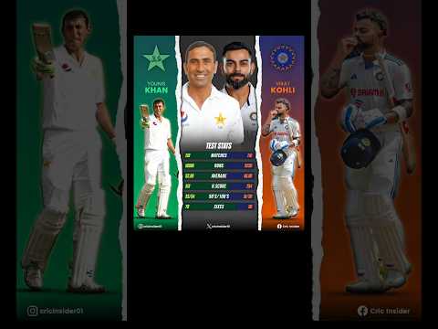 Is Younis Khan's Legacy Greater Than Kohl's 🔥
