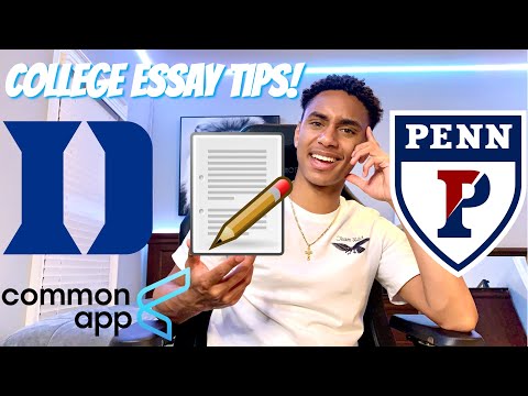 College Essay Tips that got me into Duke, UPenn, and More! | COLLEGE ESSAY TIPS
