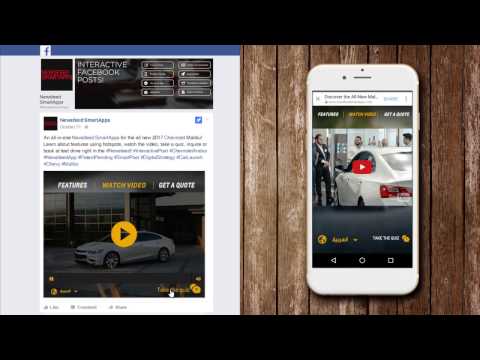 Newsfeed SmartApps is an AliveNow Product - Interactive Facebook Posts playable on the newsfeed