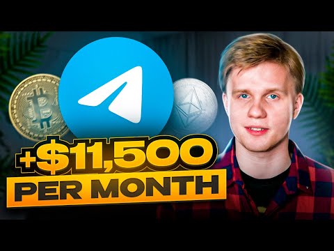 How I Earn $14,500 monthly on Crypto Telegram Channel