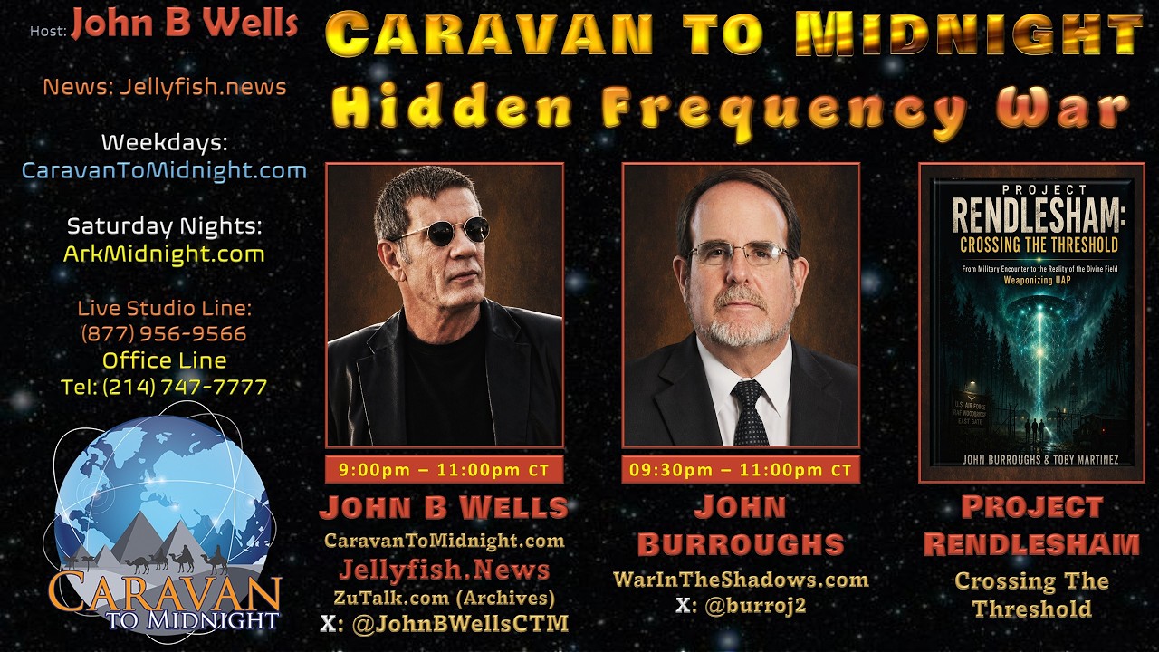 Hidden Frequency War - John B Wells LIVE