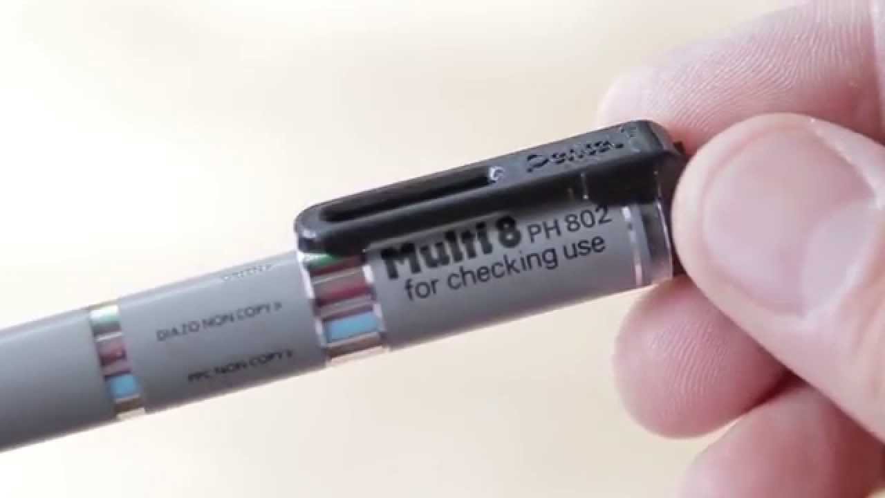 Карандаш механический Pentel "Multi 8" 2 мм, + 8 наборов цветных ...