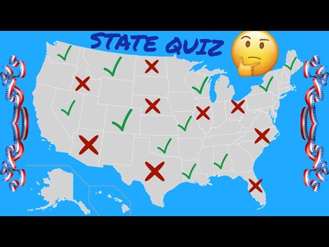 How well do I know the United States?? | US STATE QUIZ