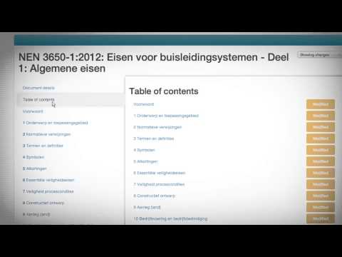 Redline module in NEN Connect: compare two versions of a standard quickly and easily vergelijken