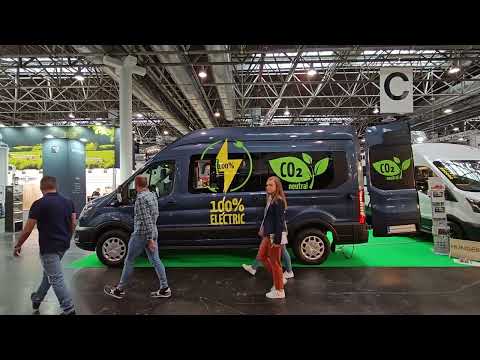 Fully electric camper on Ford Transit base by MTC