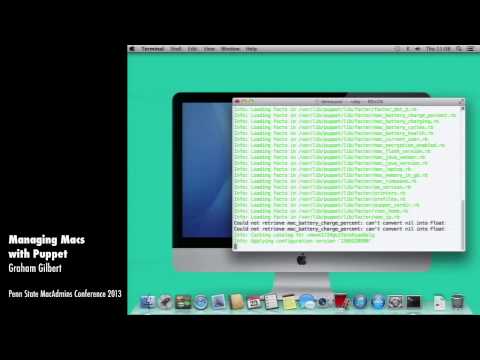 Managing Macs with Puppet - Graham Gilbert