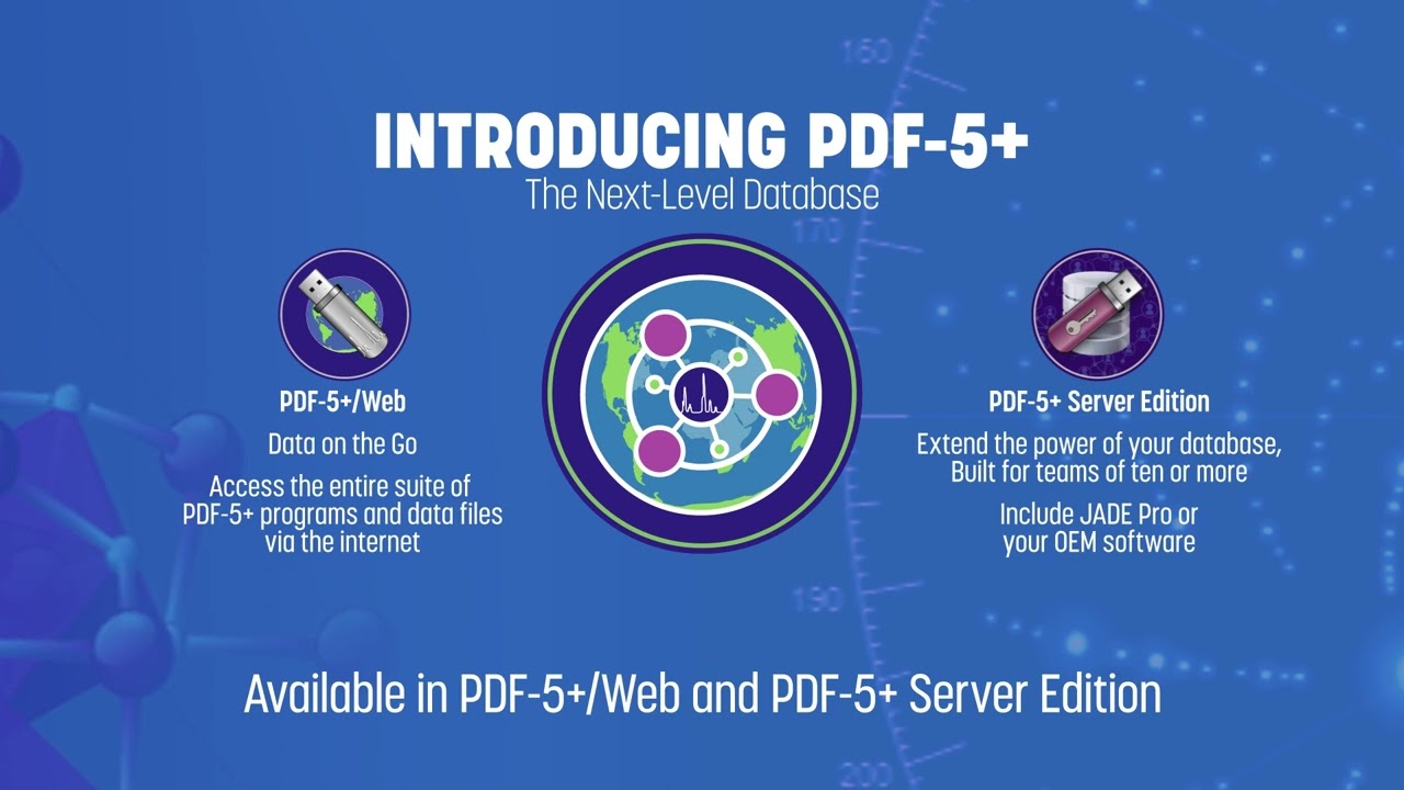 PDF-5+ - The Next-Level Database from ICDD - new for 2023-2024