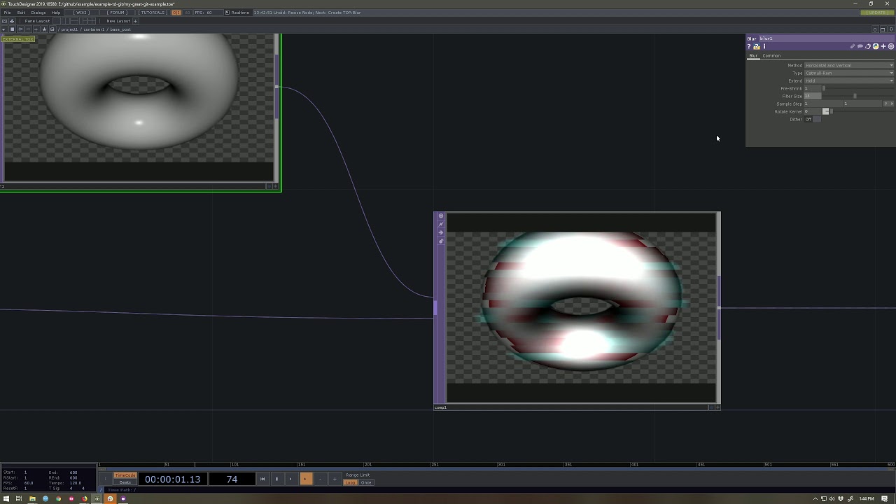 TouchDesigner | GitHub & External Toxes | 3/3