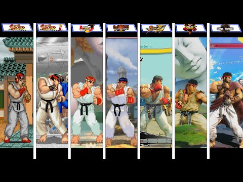 Street Fighter 6 | 1987 - 2023 | Characters Models Evolution | Graphics Comparison