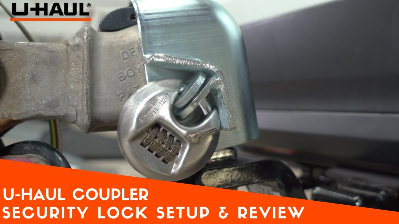U-Haul Coupler Security Lock | Setup and Review - COUPLERLOCK