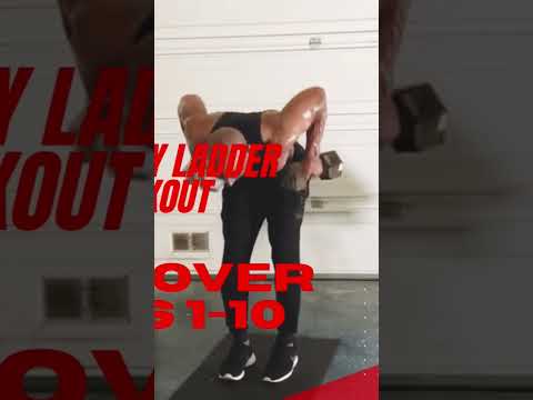 Full Body Ladder Workout 300 % Fat Burny #fatburning #workout #fitness #dumbbell