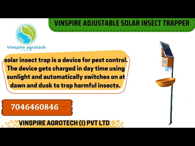 Solar Light Trap - Solar Insect Light Trapper Manufacturer from Ahmedabad
