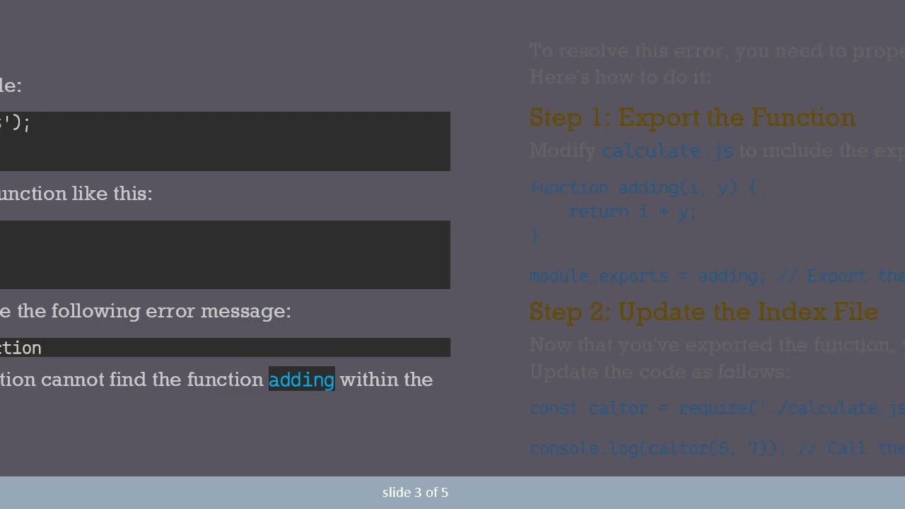 Fixing the JavaScript .is not a function Error When Calling Functions from External Files