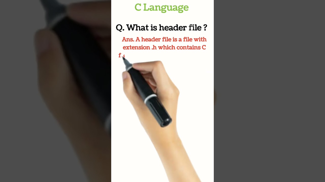 Header file in C Programming #shorts #youtubeshorts #viral  #cprogramming