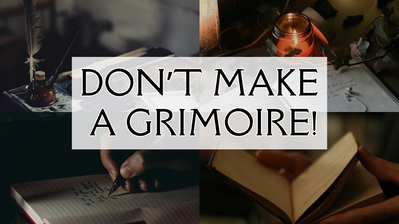 Grimoire Making Books, Materials, and Resources