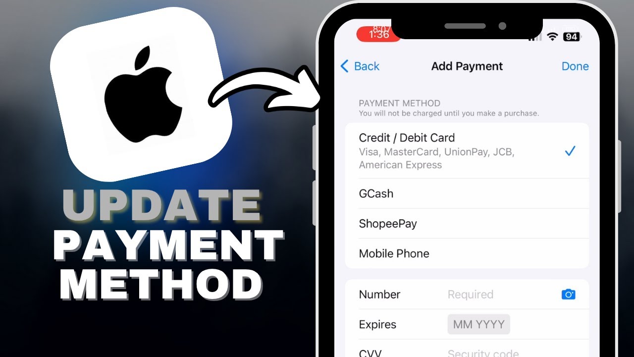How To Update Payment Method On iPhone in SECONDS!