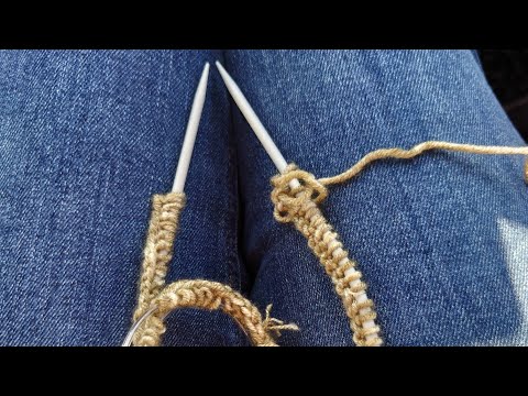 How to use Circular Knitting Needles