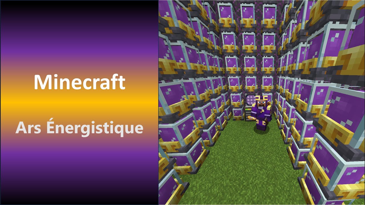 How to Ars Energistique - Minecraft