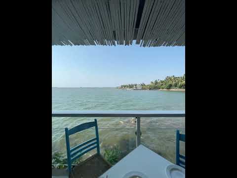 Relaxing at Thalassa Goa | Blue Sea View & Perfect Vibes