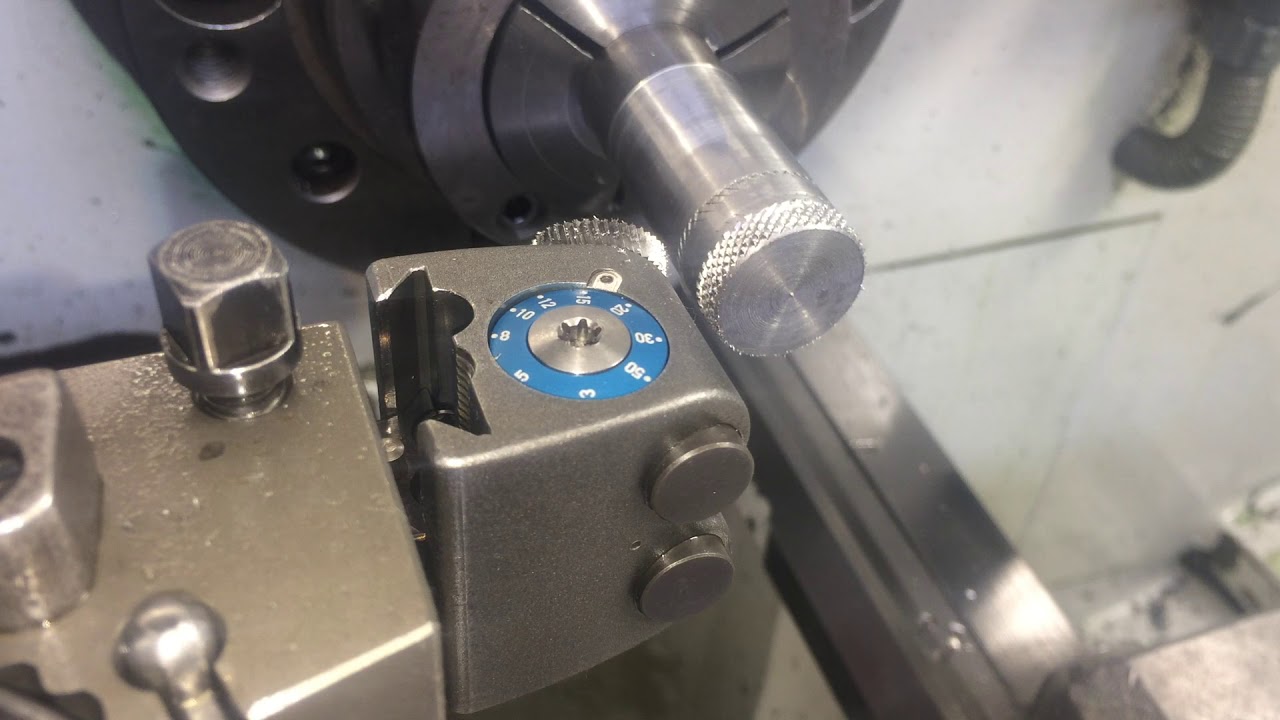 cut knurling second trial   very good