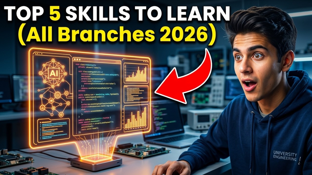 Top 5 Skills to Learn for Engineering Students in 2026 (All Branches)