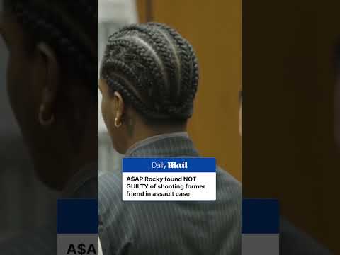 A$AP Rocky is found NOT GUILTY of shooting former friend in shocking case
