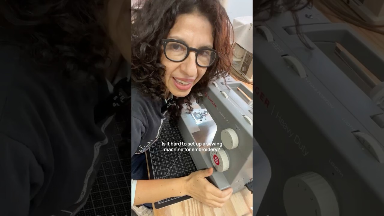 Yes you can do free motion embroidery on your regular sewing machine!