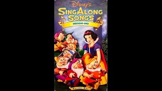 Opening To Disney Sing Along Songs Heigh Ho Vhs Candy Watch HD Mp4 ...