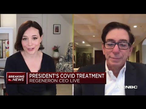 Regeneron CEO: Our antibody treatment helps immune system win battle