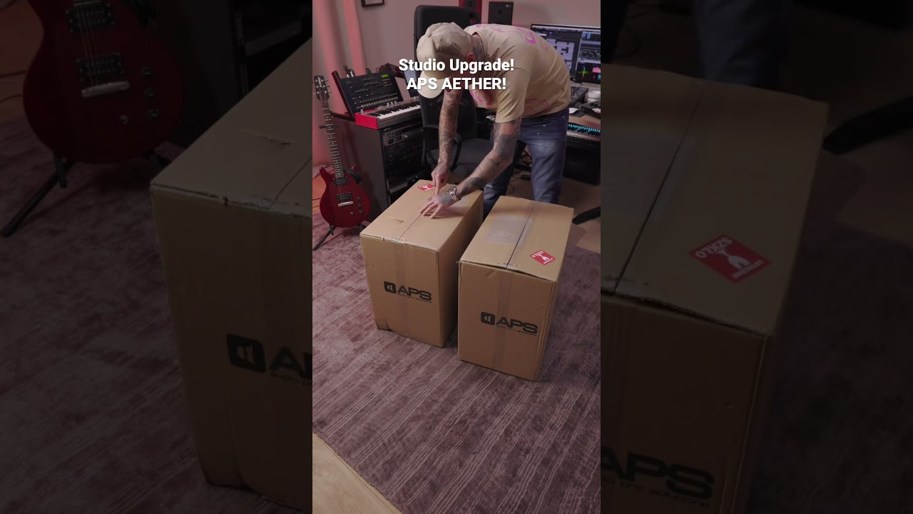 Studio Upgrade! APS AETHER! #producersdiary #producer #producerlife #musicstudio #studio #apsaether