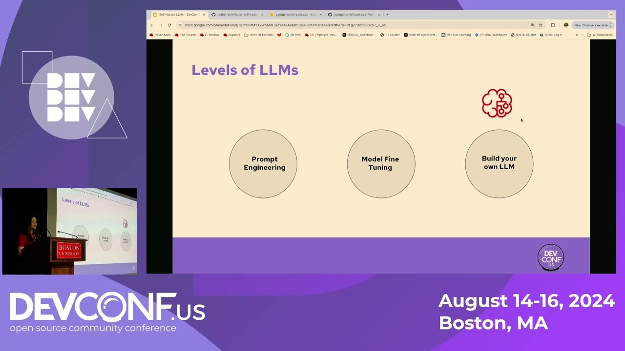 Self-Hosted LLMs: A Practical Guide - DevConf.US 2024