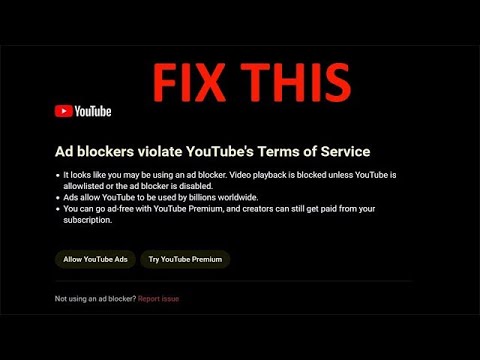 Ad blockers violate YouTube's Terms of Service