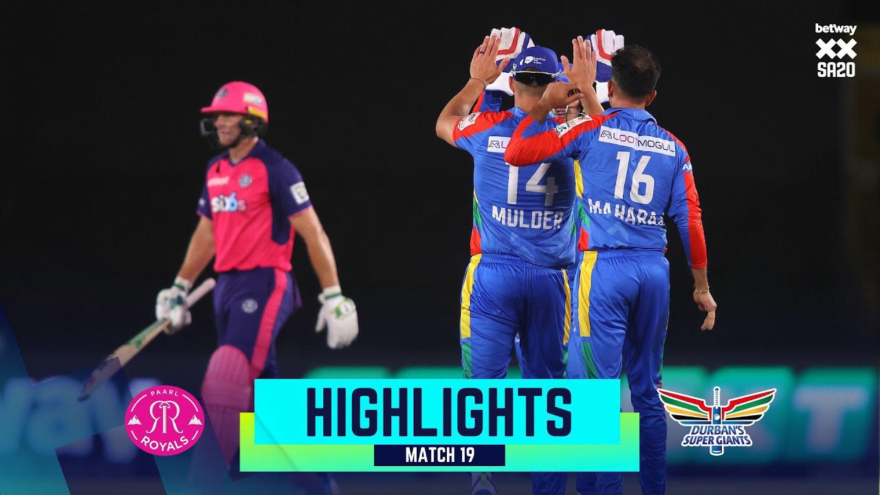 Betway SA20 Season 1 Semi-finals highlights video | Betway SA20 - South ...