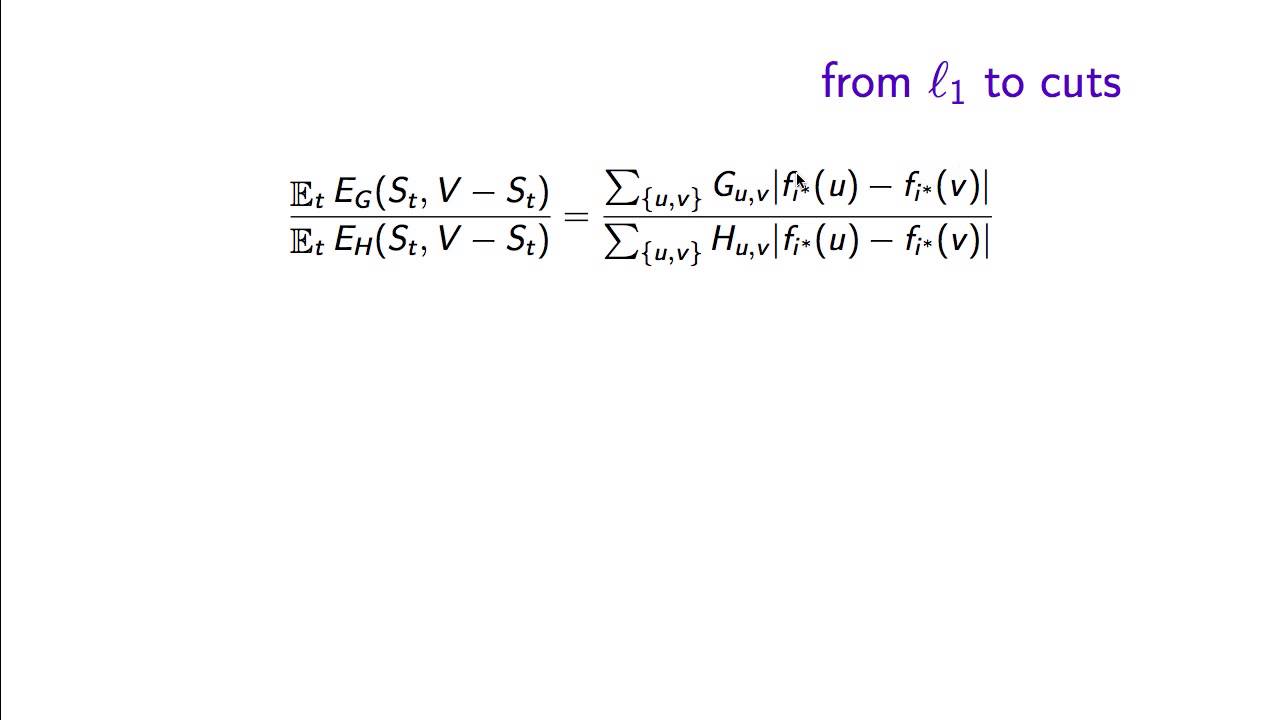 Expanders - Lecture 4 - Part 2