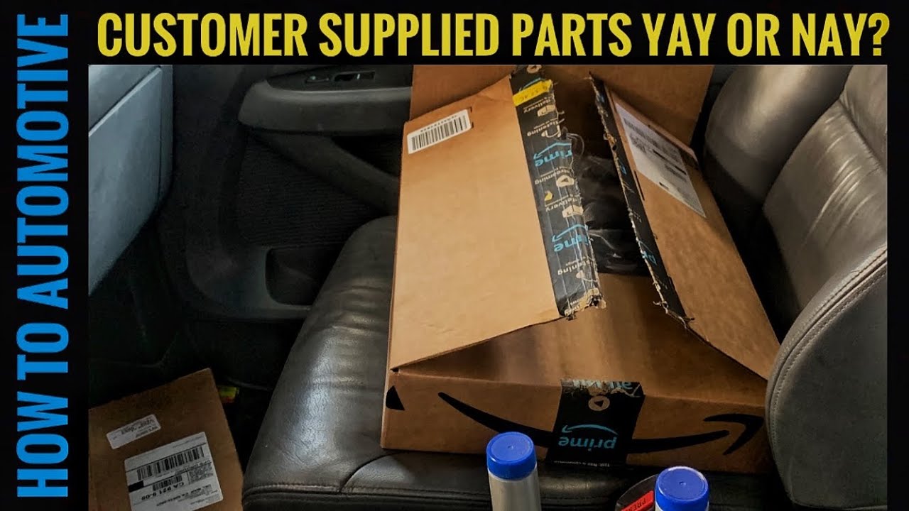 Should Mechanics And Shops Install Parts Supplied By The Customer?