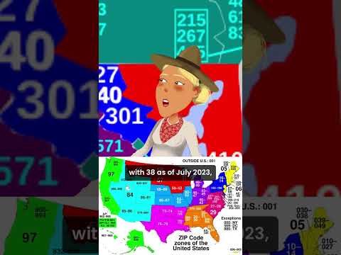 Which states have the most and fewest area codes
