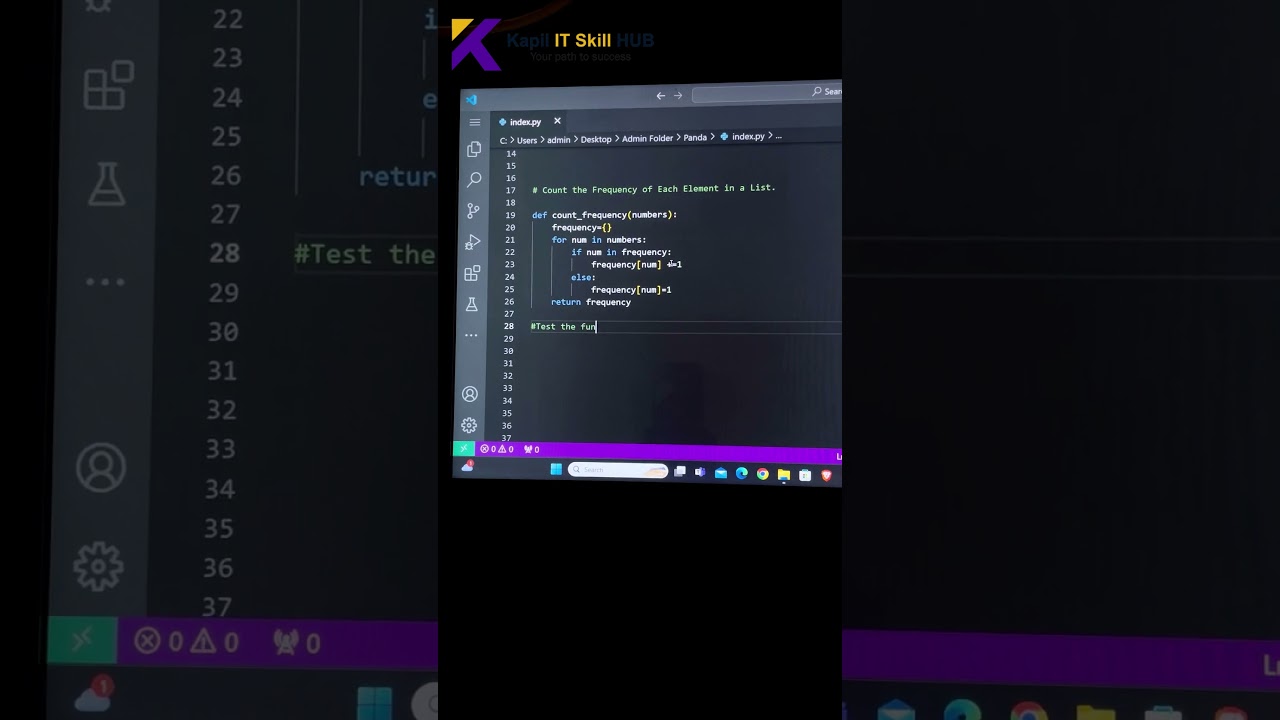 Python Interview Question Part 4 | Kapil IT Skill HUB | 100% Job Assistance | Hyderabad