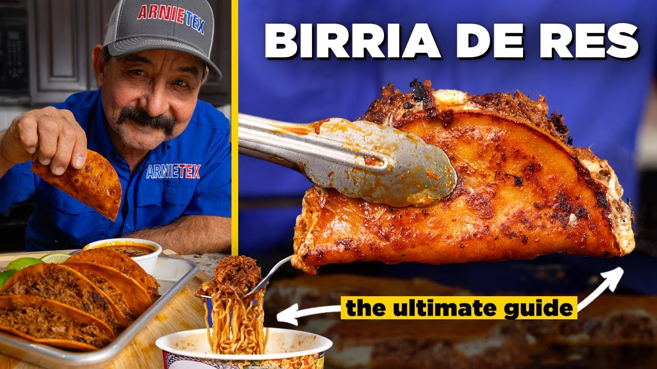The Ultimate BIRRIA de Res Recipe Guide: Tacos, Consumé, Quesabirria & Ramen | Arnie's Cafe & Grill