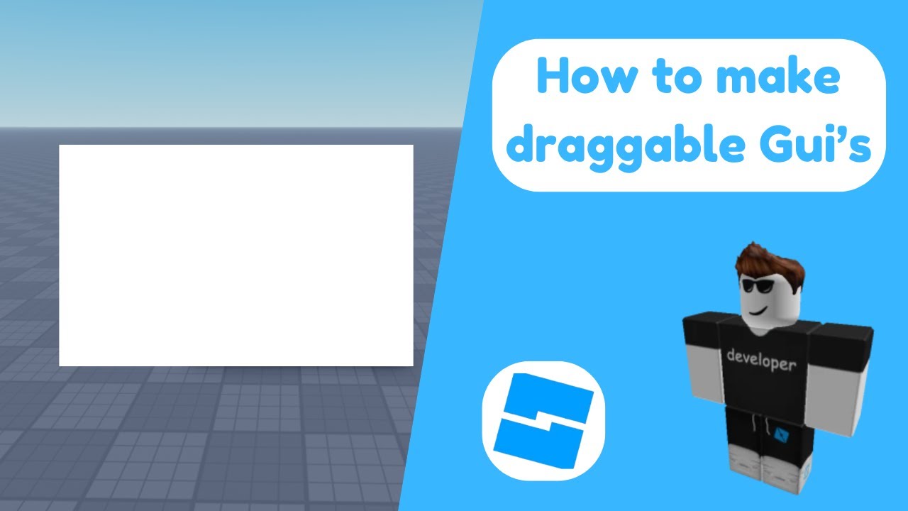 Roblox Studio: How To Make A Frame Draggable