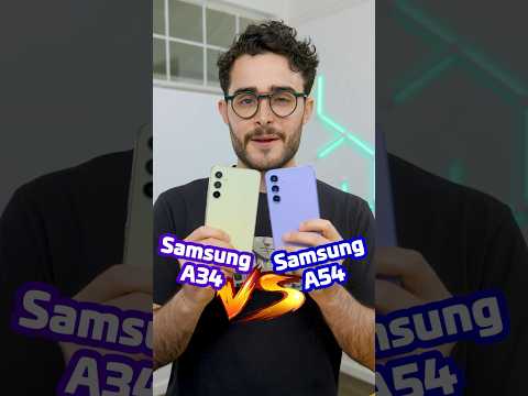 ¿CUÁL ES EL MEJOR? Galaxy A34 vs Galaxy A54