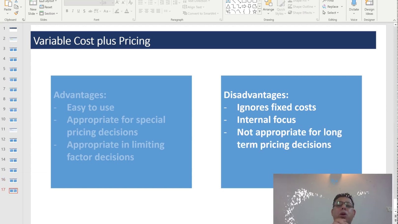 Cost based Pricing   An Introduction
