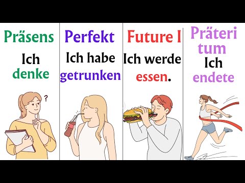 Mastering German tenses: Present, perfect, future and preterite explained 🇩🇪